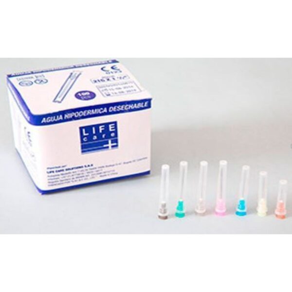 Agujas Hipodermicas de No 20G x 1 1/2 Caja X 100 – Caldas Médicas
